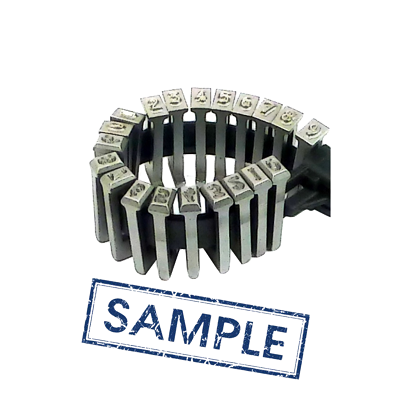 Turkish Standard - 10 CPI Standard Gothic Emboss characters - Ç Ğ İ Ö Ş ...